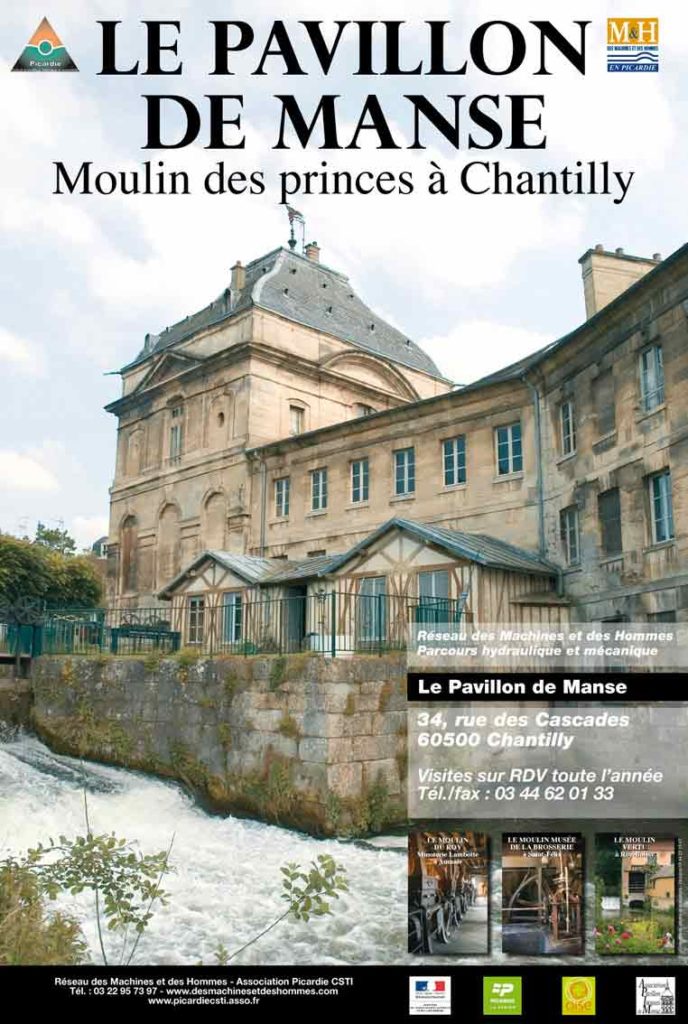 Pavillon de Manse, Chantilly - FFAM Moulins de France